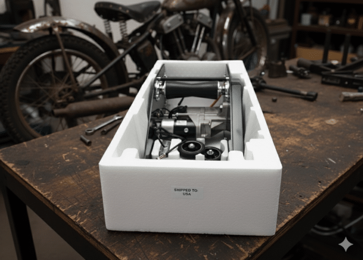 2.5kW High-Performance Roller Starter For Motorcycles